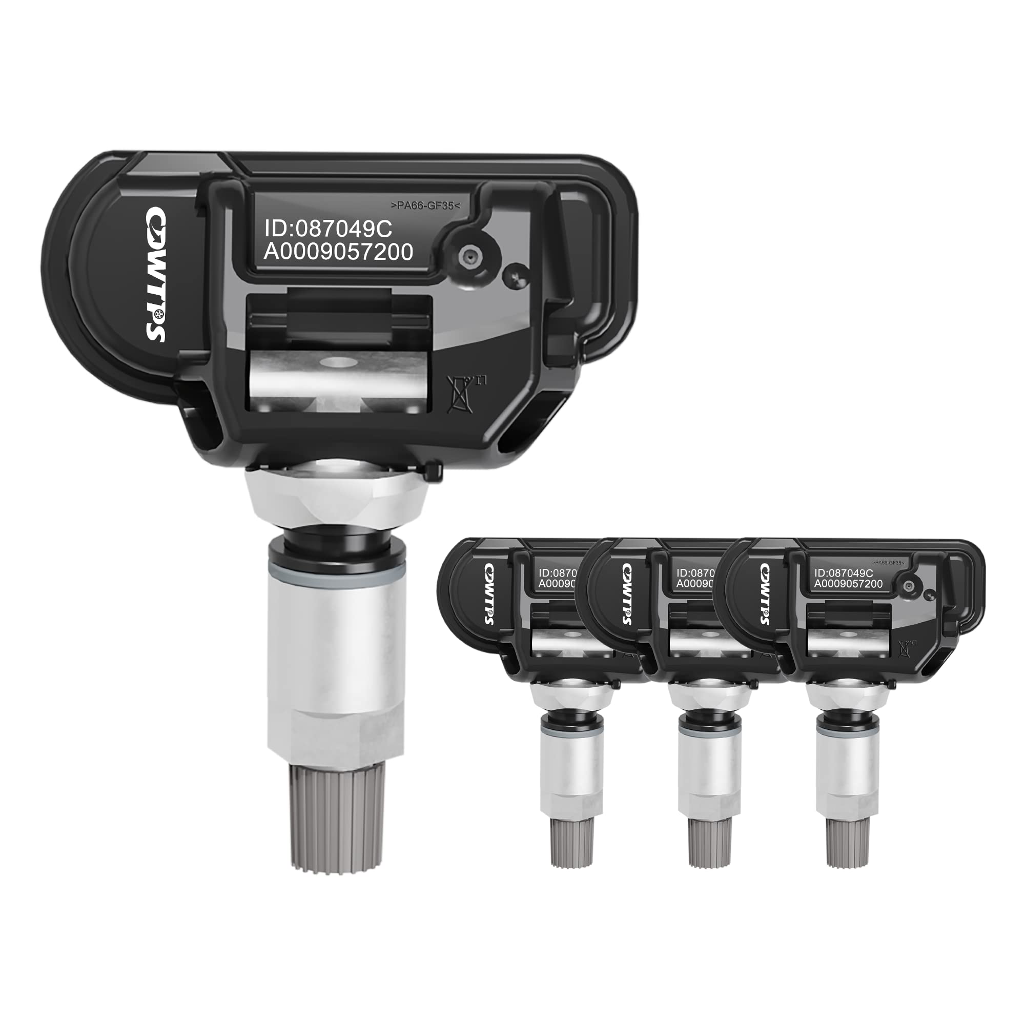 CDWTPS TPMS Sensor,433MHZ Tire Pressure Monitor System 4-Pack for Merc