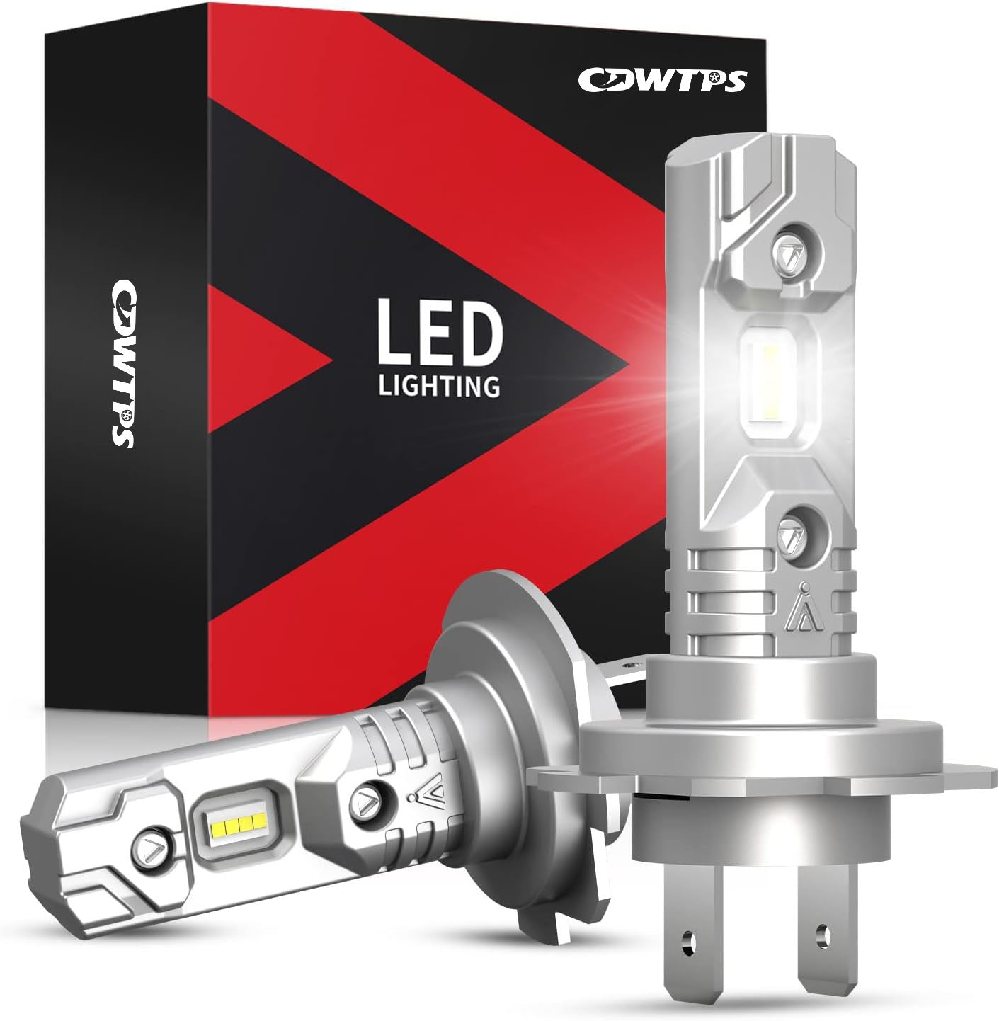 CDWTPS H7 LED Bulb, 6000K White Bright H7 Fog Light, 1:1 Mini Size, No ...