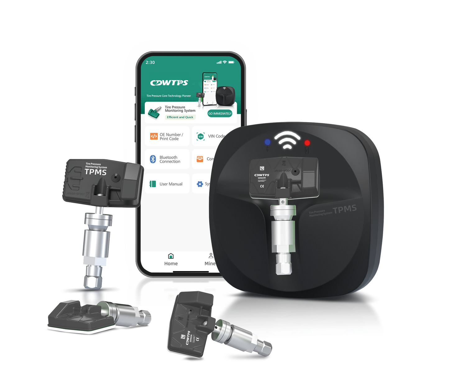 BT10 tire pressure Bluetooth programming monitoring tool, set of 1 too – CDWTPS TPMS Programming ...